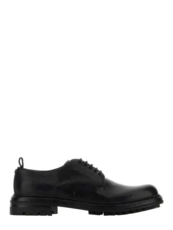 Dolce & Gabbana Leather Lace-ups - Black