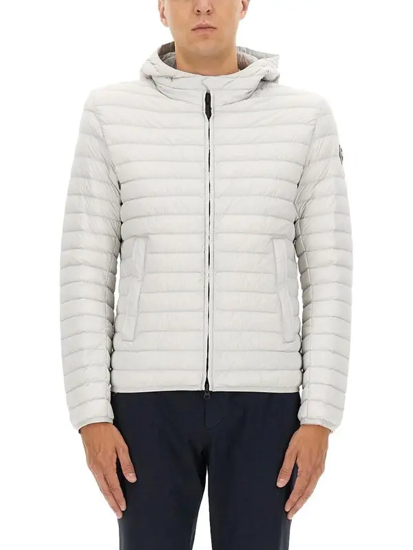 COLMAR Lightweight Down Jacket With Hood - Grey