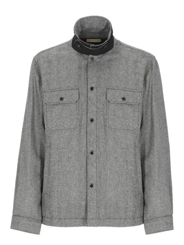 Woolrich Wool Jacket - Grey