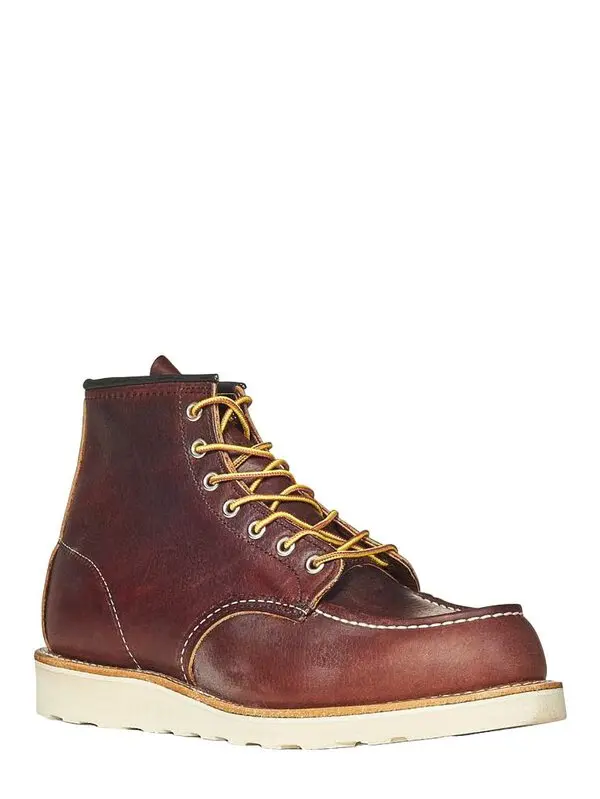 Red Wing 8138 Classic Moc Toe Boots - Brown