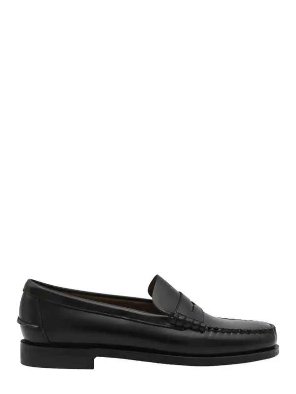 SEBAGO Leather Loafers - Black