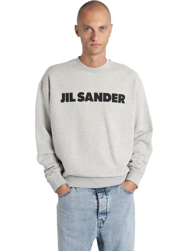JIL SANDER Sweatshirt 132 Cn - Grey