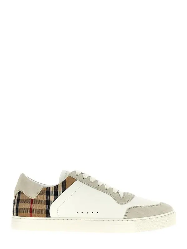 Burberry Check Sneakers - Multicolor