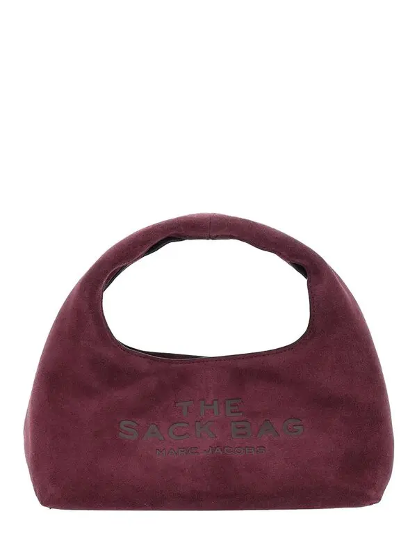 Marc Jacobs The Mini Sack Suede Handbag - Purple