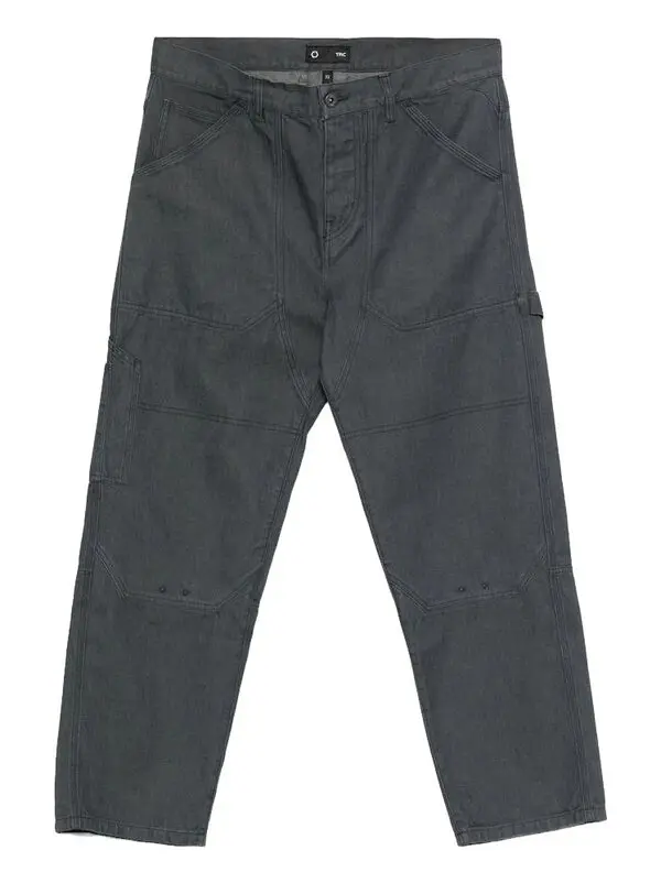 TRC Denim Utility Pants - Grey