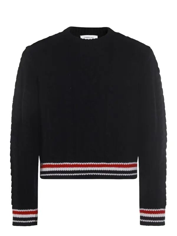 Thom Browne Wool Knitwear - Blue