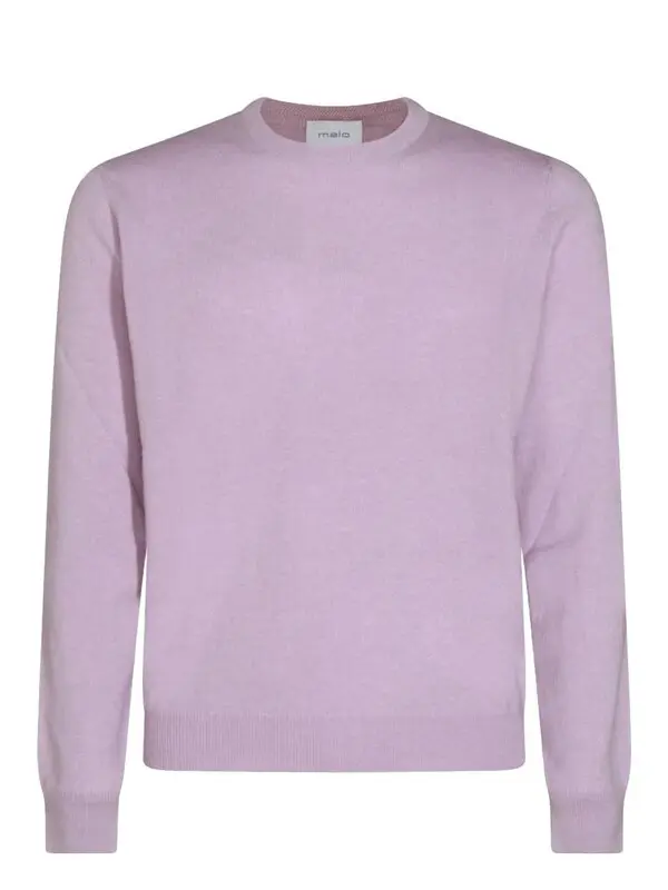 Malo Cashmere Knitwear - Soft Violet