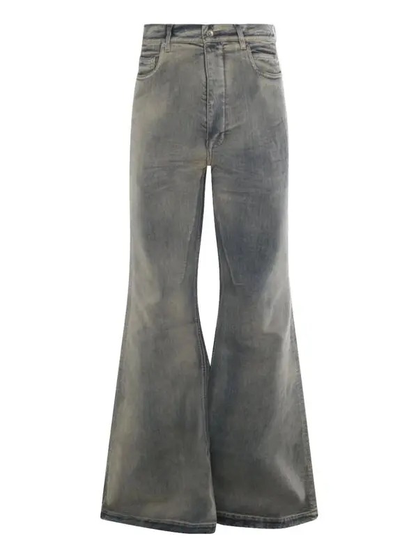 Rick Owens Bolan Flared Jeans - Mineral Pearl