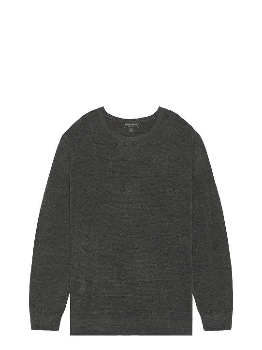 Barefoot Dreams Ccul Roll Neck Pullover - Grey