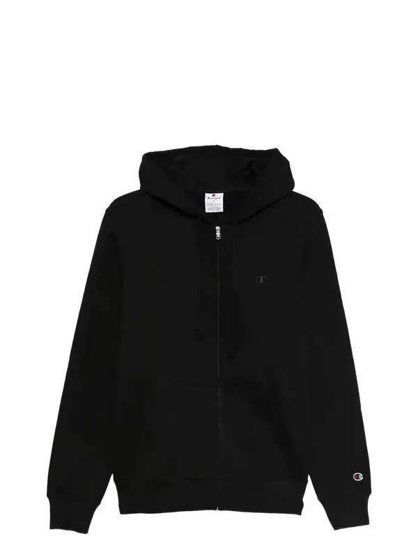 Champion Zip-up Hoodie - Black