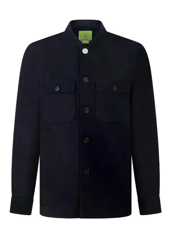 Shanghai Tang Tang Shirt Jacket - Blue