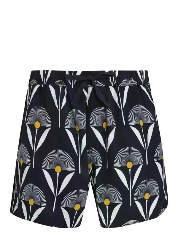OSKLEN Printed Shorts - Black
