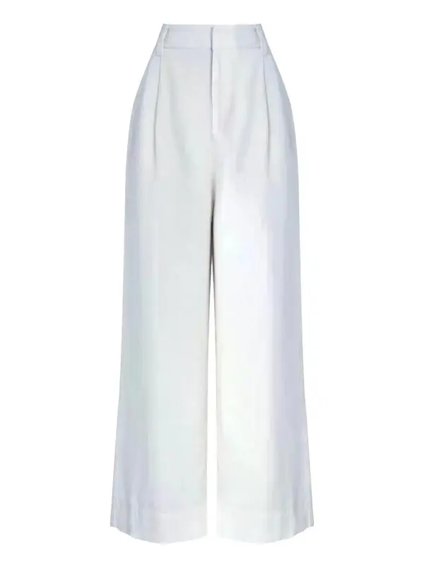 OSKLEN Wide Leg Trousers - White