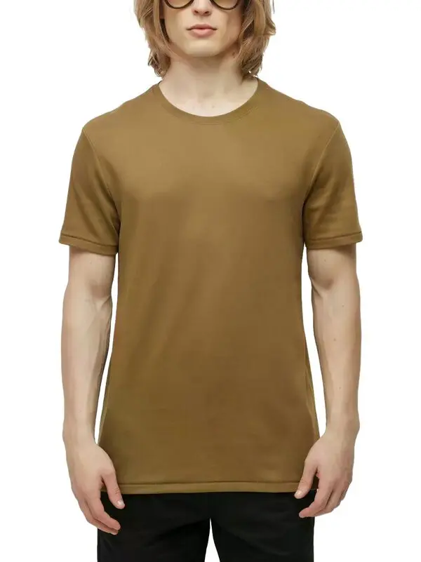 OSKLEN Supersoft Comfort Crew-neck T-shirt - Brown