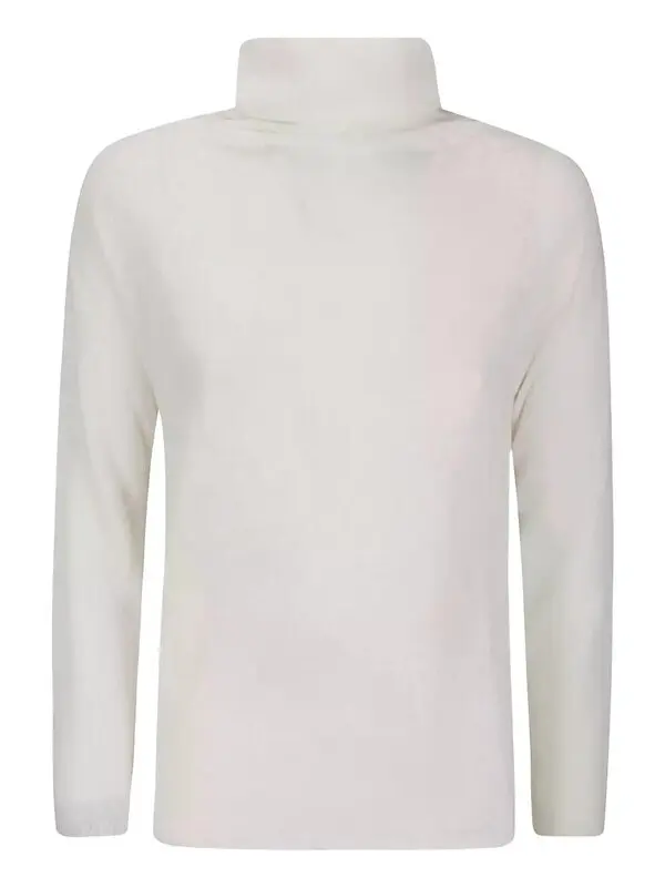 ARCHIVIO B Turtleneck Cashmere Sweater - White