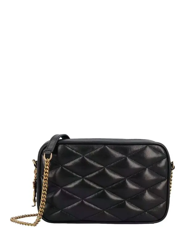 Saint Laurent Quilted Shoulder Bag - Black