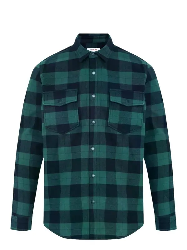 OSKLEN Check-patterned Shirt - Black