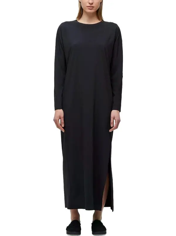 OSKLEN Long-sleeve Maxi Dress - Black