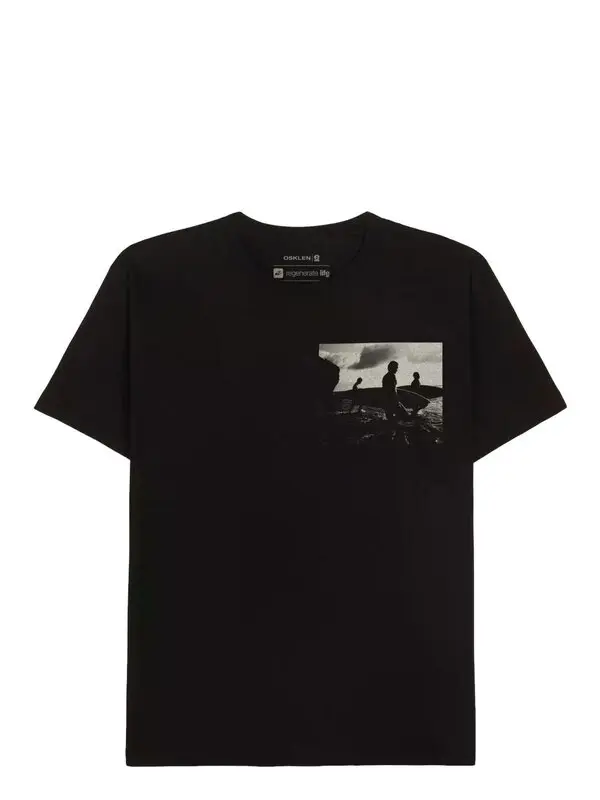 OSKLEN Vintage Three Surfers Mc T-shirt - Black