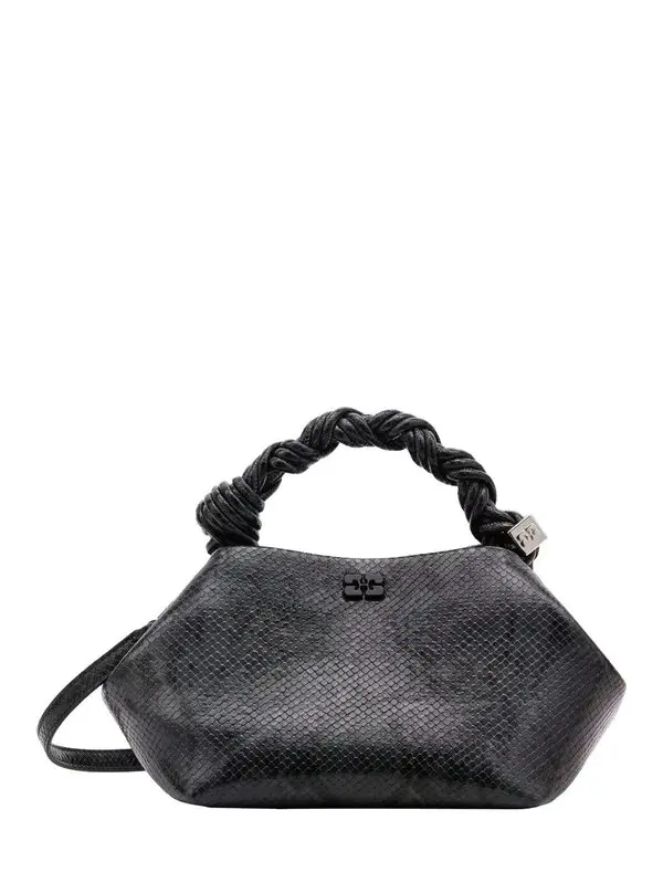 GANNI Small Bou Tote Bag - Black