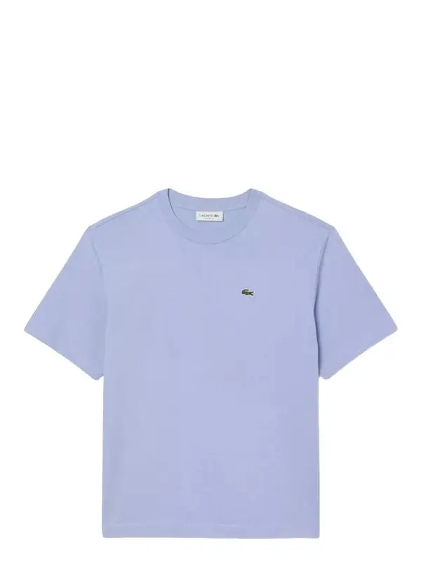 Lacoste Embroidered-crocodile T-shirt - Blue