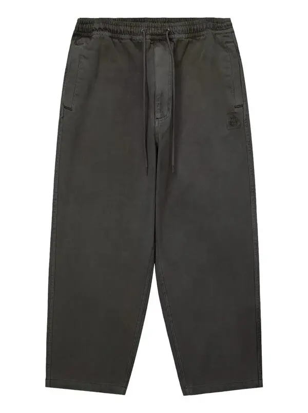 Alpha Industries Drawstring Patch-detail Trousers - Grey