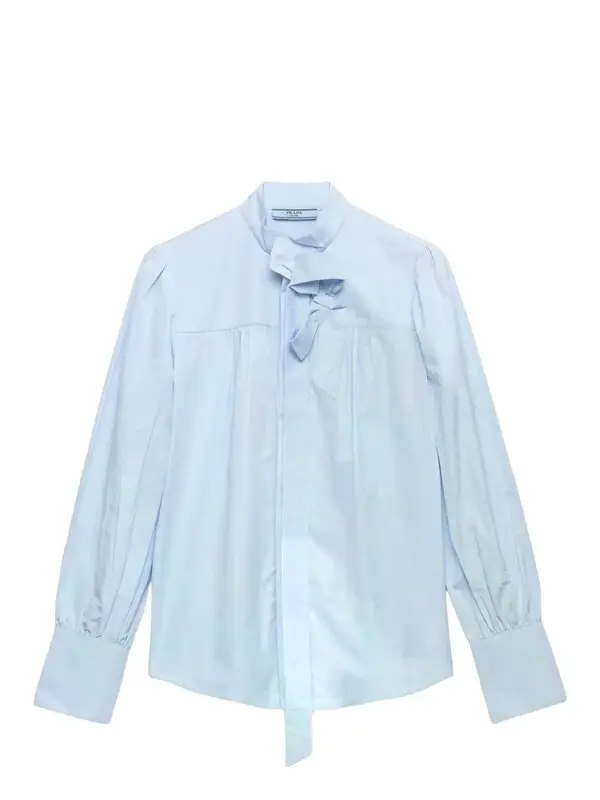Prada Poplin Shirt - Blue