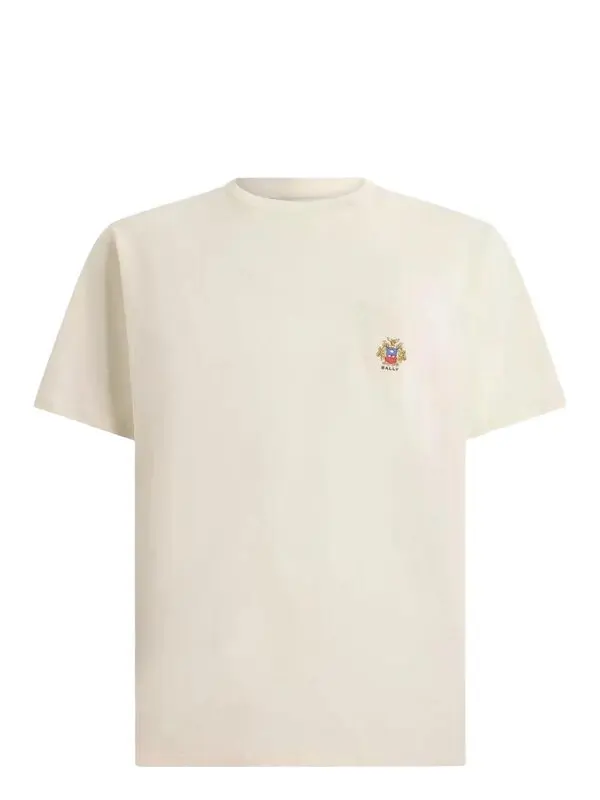 Bally Embroidered-logo T-shirt - White