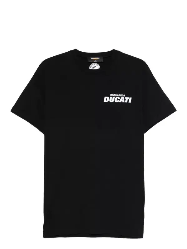 Dsquared2 Ducati Logo-print T-shirt - Black
