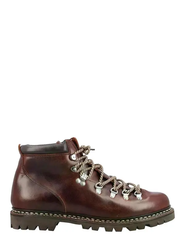 Paraboot Avoriaz Leather Lace-up Boots - Brown