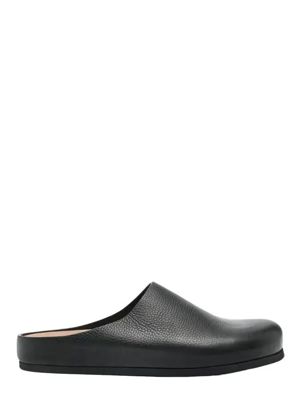 COMMON PROJECTS Leather Mules - Black