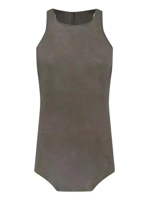 Rick Owens Classic Racer-back Tank Top - Green