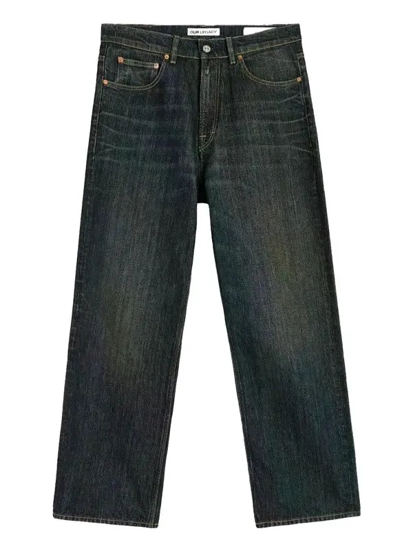 Our Legacy Chain Twill Jeans - Blue