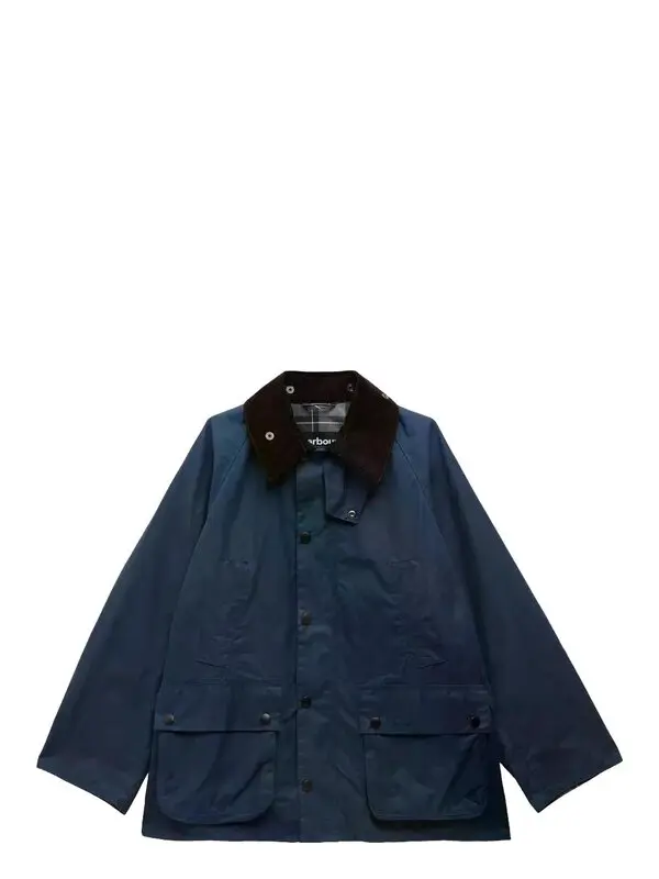 Barbour Bedale Corduroy-collar Jacket - Blue