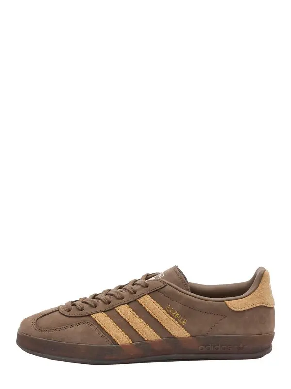Adidas Gazelle Indoor Sneakers - Cargo Brown/golden Beige/ftwr White