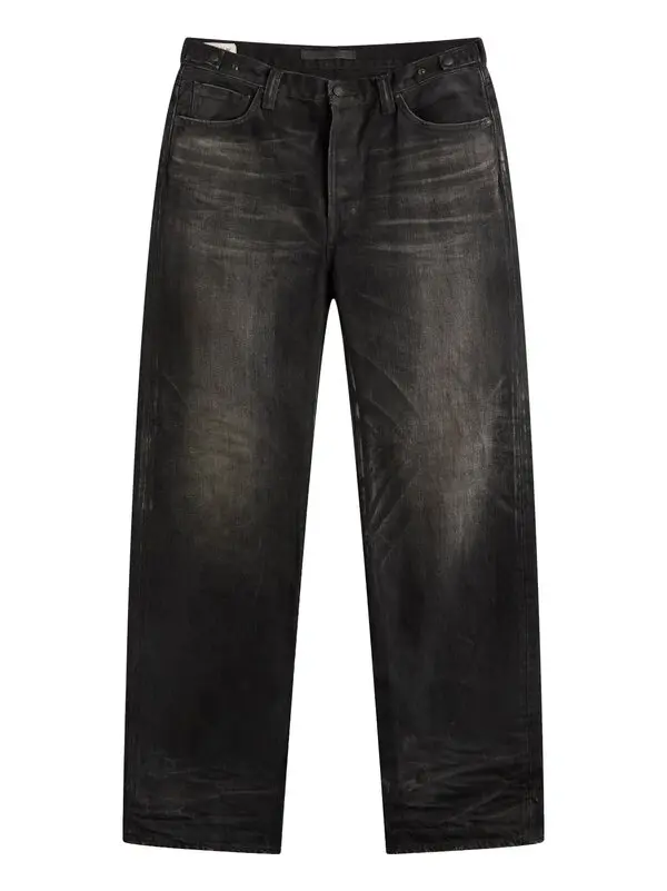 Mastercraft Union Showa Relaxed Sureto Jeans - Black