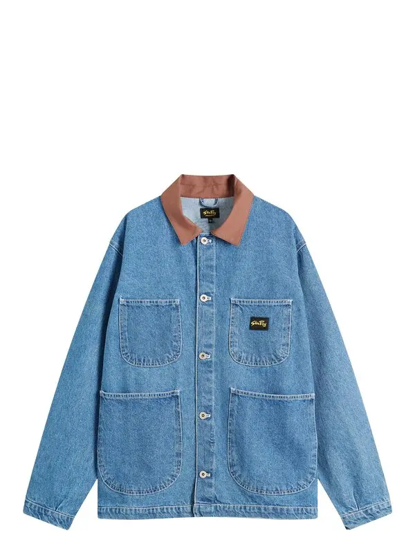 STAN RAY Coverall Jacket - 70s Stone Denim