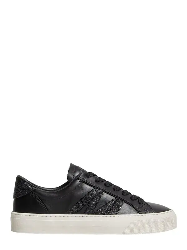 Moncler Monaco2 Sneakers - Black/glitter