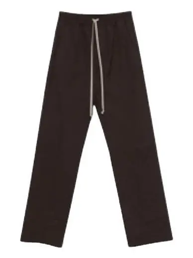 Rick Owens Heavy Poplin Dietrich Drawstring Pant - Darkdust