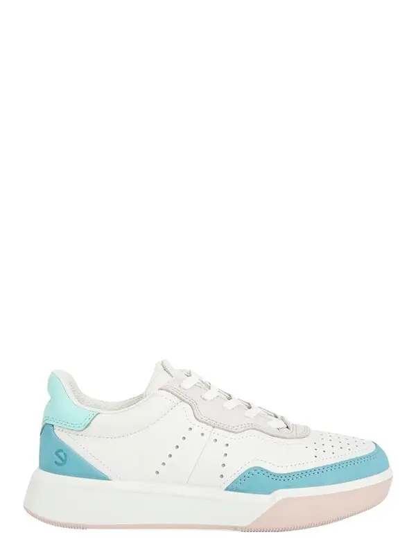 Ecco Street Court - White/blue