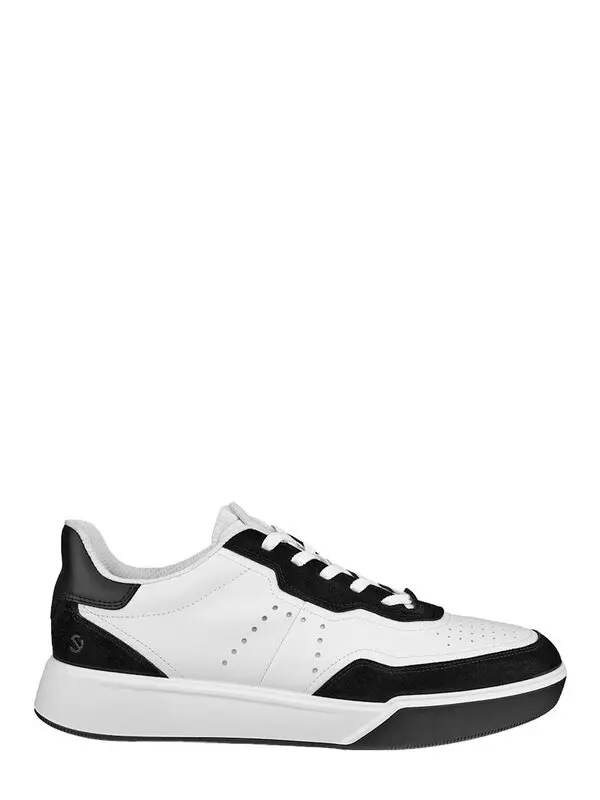 Ecco Street Courtin Sneakers - White/black
