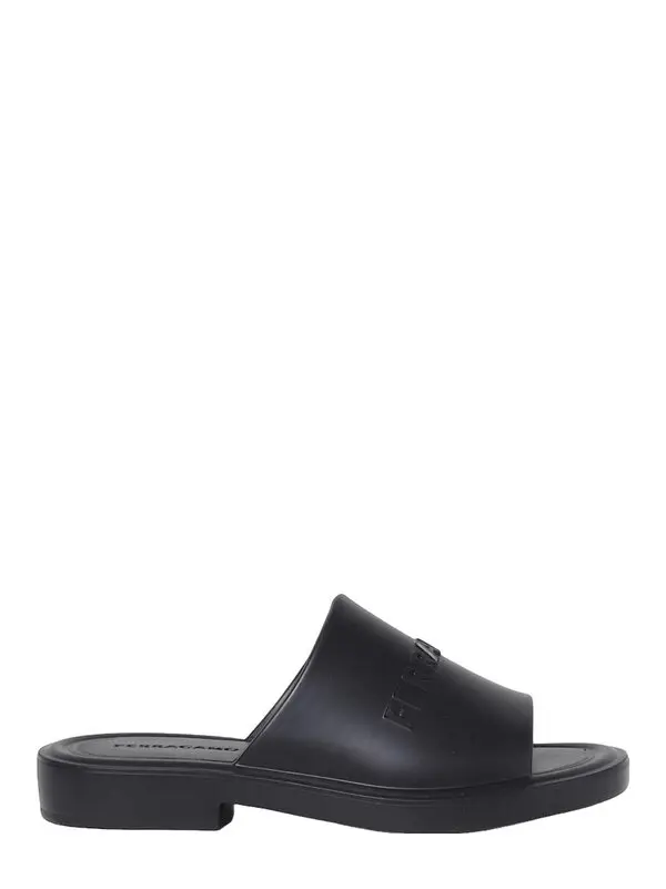 FERRAGAMO Guineva Sandals - Black