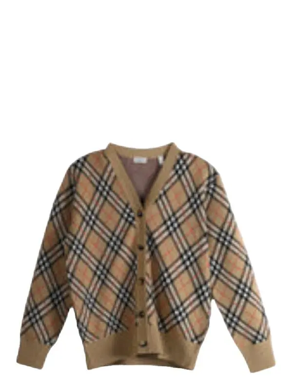 Burberry Checkered Top - Sand/sand Lp Check
