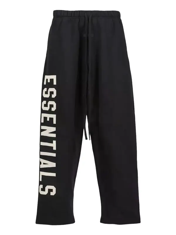 Fear Of God Essentials Logo Sweatpants - Black
