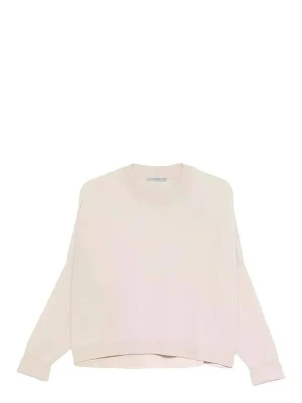 Dusan Crew-neck Long Sleeve Sweater - Neutrals