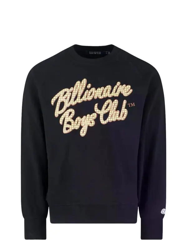 BILLIONAIRE BOYS CLUB Script-logo Astronaut Sweatshirt - Black