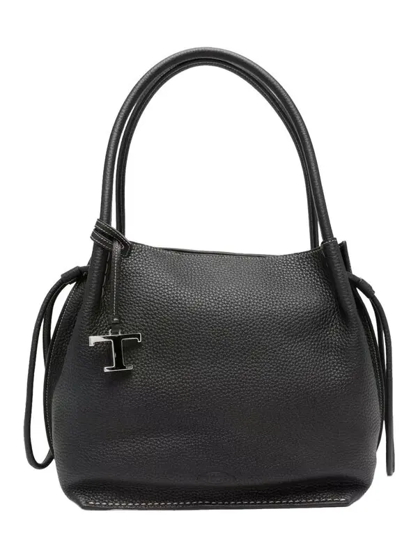 TOD'S Leather Tote Bag - Black