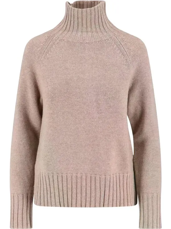 Max Mara Cashmere Turtleneck Jumper - Neutrals