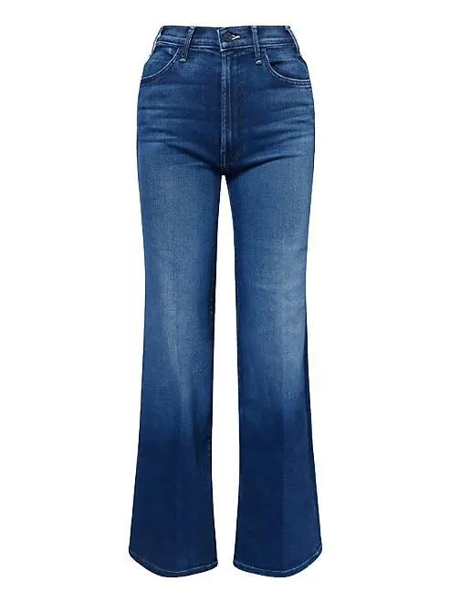 MOTHER The Hustler Roller Sneak Flared Jeans - Homecoming High