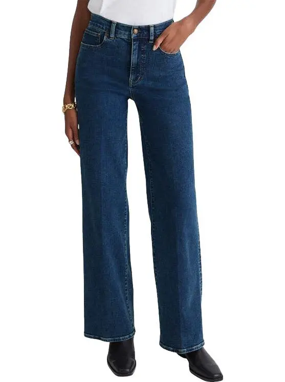 Madewell High-rise Wide-leg Jeans - Pattson Wash